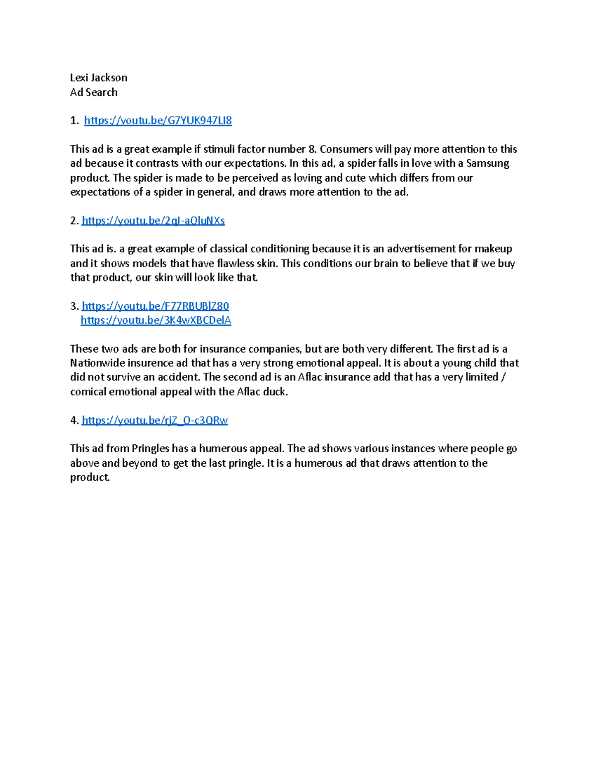 Ad Search Mtk - Lexi Jackson Ad Search youtu/G7YUK947LI This ad is a ...