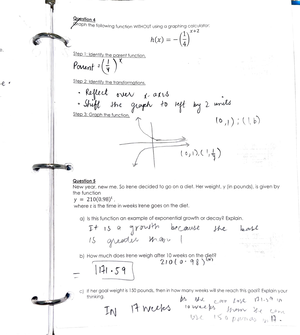 LW #12 - Lab examples - LW # 12 MATH 2417: Pre-Calculus Lab Ms. Tarigan ...