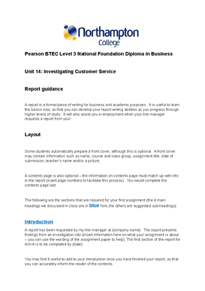 Unit 8 The recruitment and selection process BTEC distinction work ...