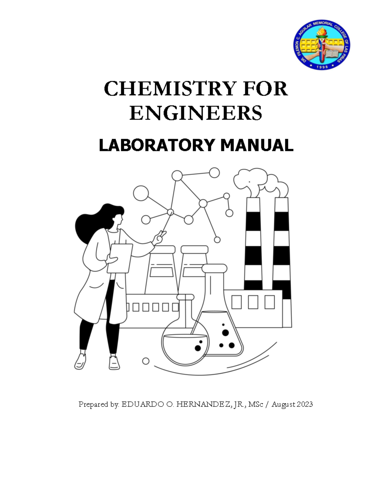 Dfcam Cf E Laboratory Manual - 1st Draft - CHEMISTRY FOR ENGINEERS ...