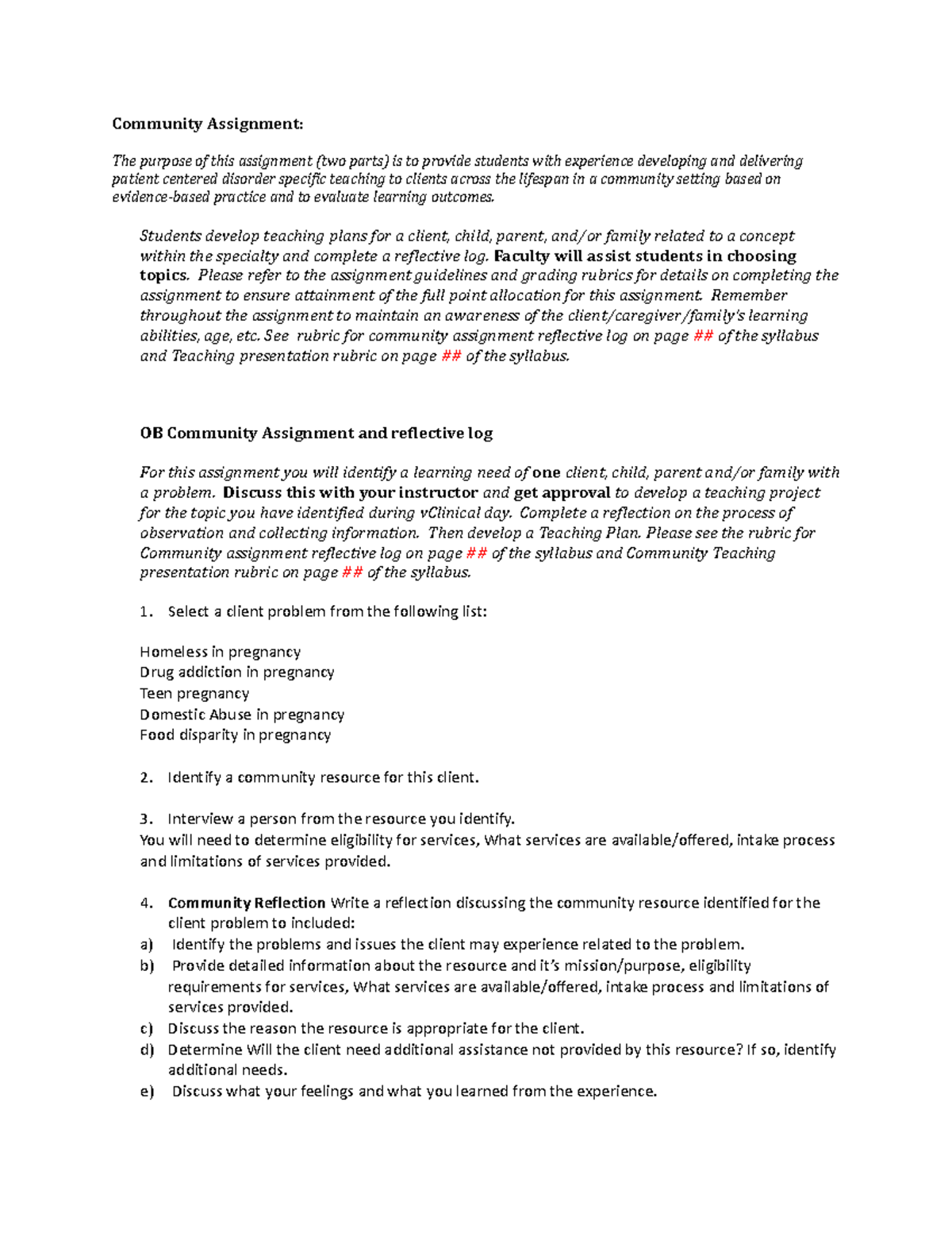 3901 Eric OB Teaching Assignment instructions - Kingdoms and Domains ...