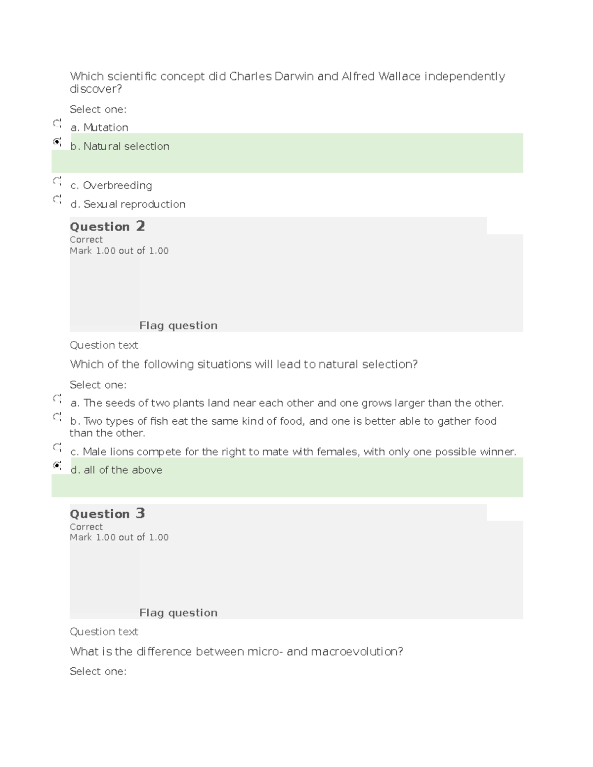 Quizzes ENVS1301 - practice essay - Which scientific concept did ...