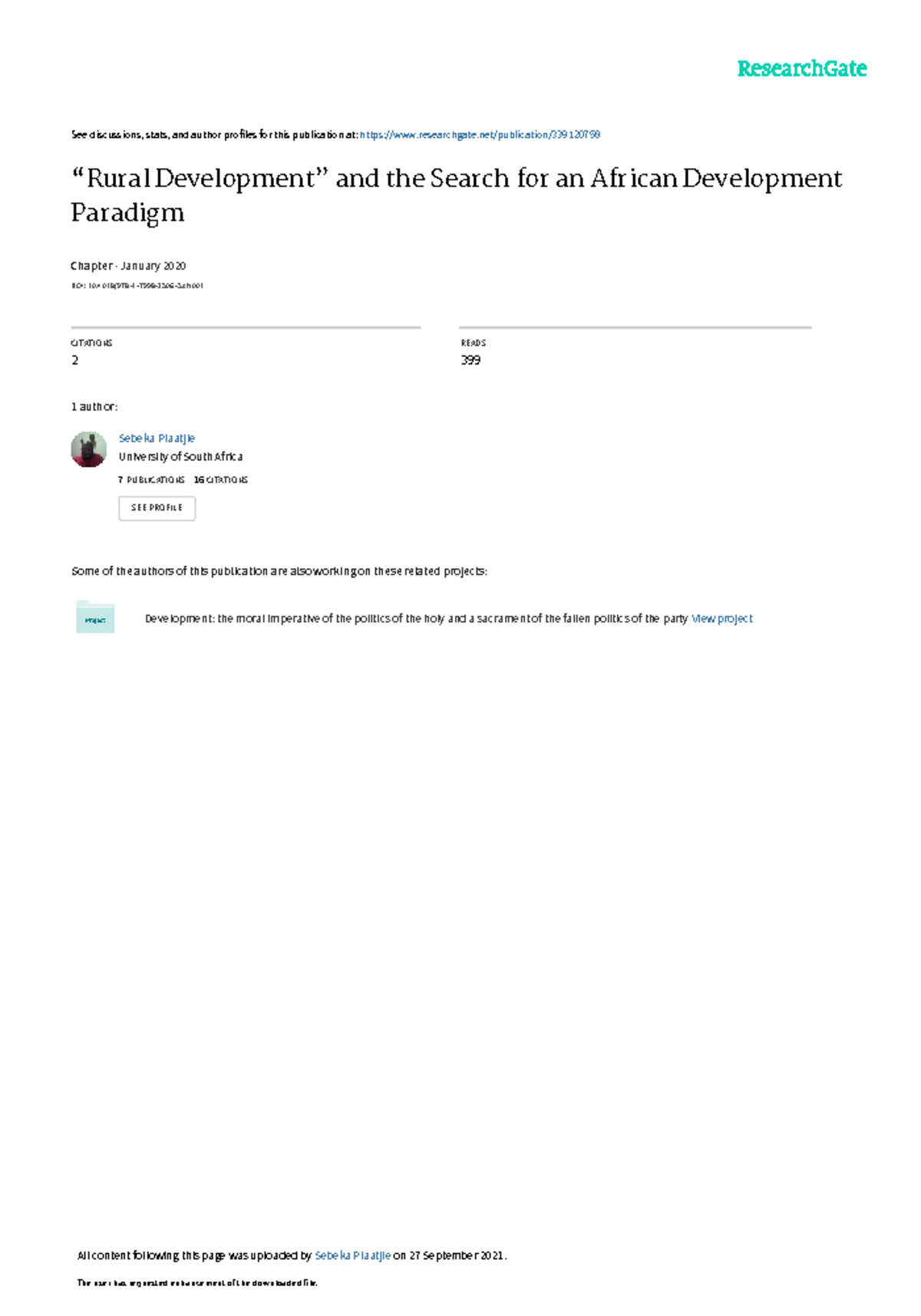 Ruraldevelopment - learn - See discussions, stats, and author profiles ...