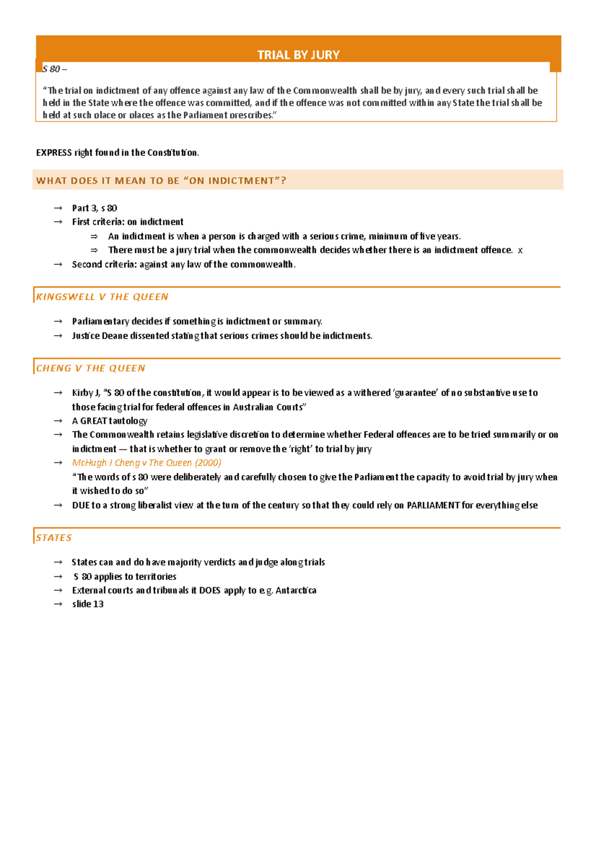 Trial BY JURY print - TRIAL JURY S 80 trial on indictment of any ...