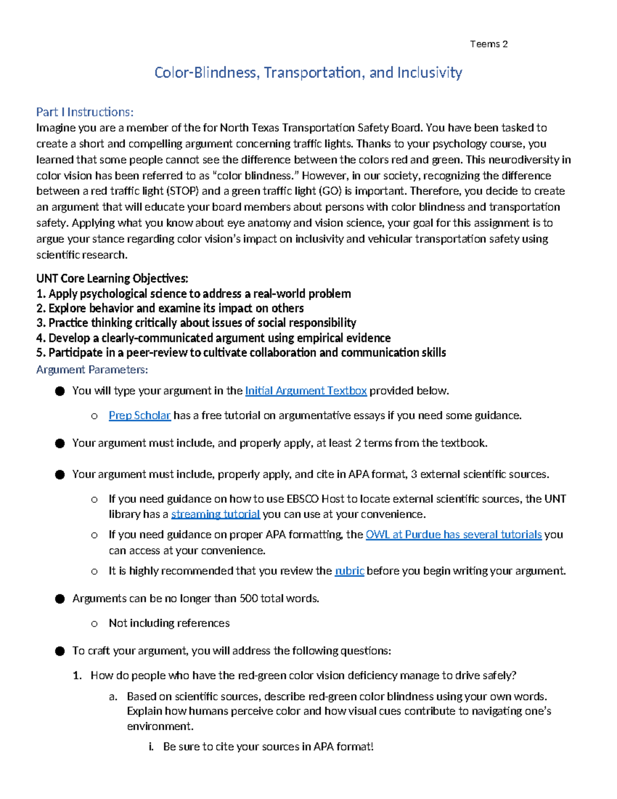 Signature Assignment Color Blindness&Transportation Safety-1 - Color ...