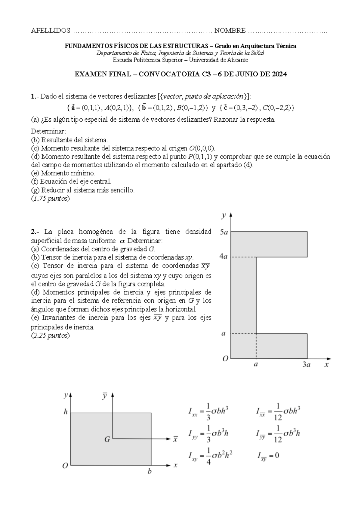 Examen- Final-C3-AT 07-06-2024 Resuelto - APELLIDOS - Studocu