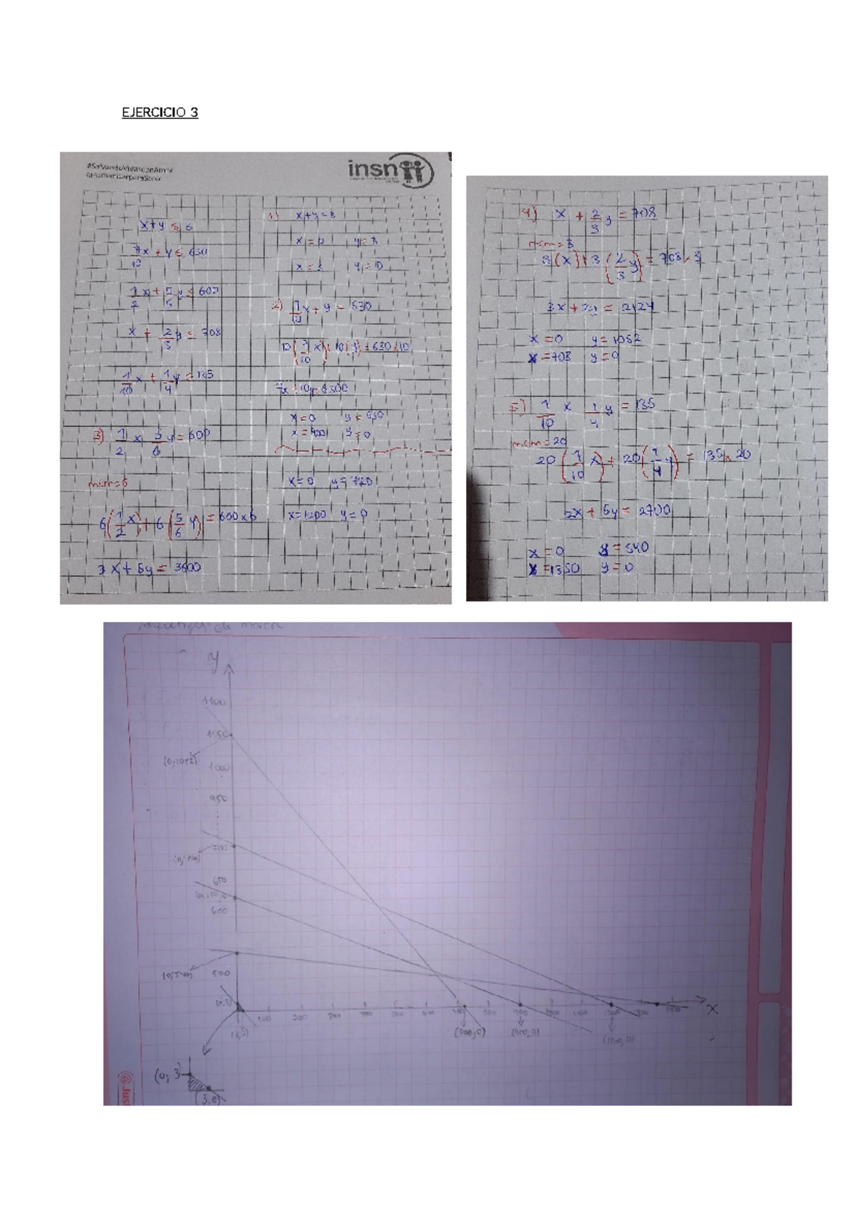 Operativa Ejercicio 3 Y 4 - matematica financiera - insn 1) 4) 3 7x 4 5 ...