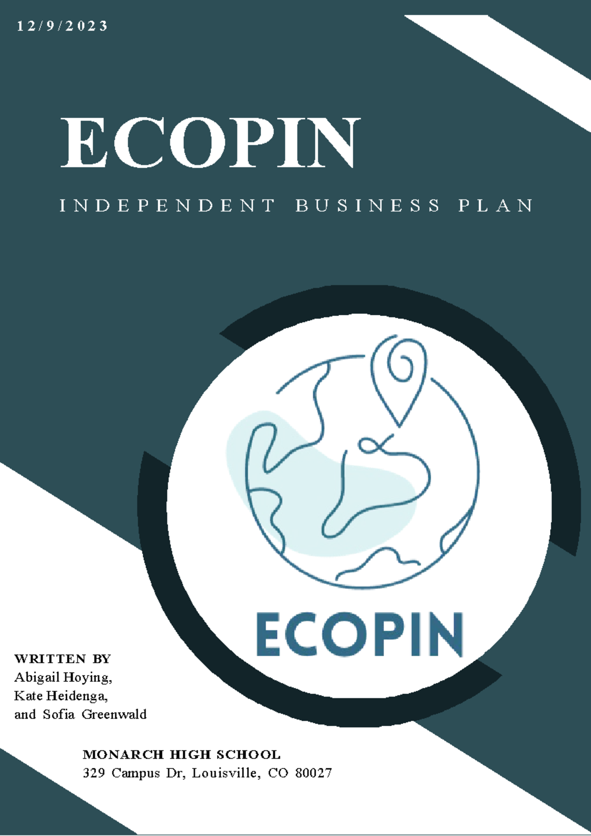 Eco Pin EIB - Deca manual - ####### 1 2 / 9 / 2 0 2 3 ECOPIN I N D E P ...