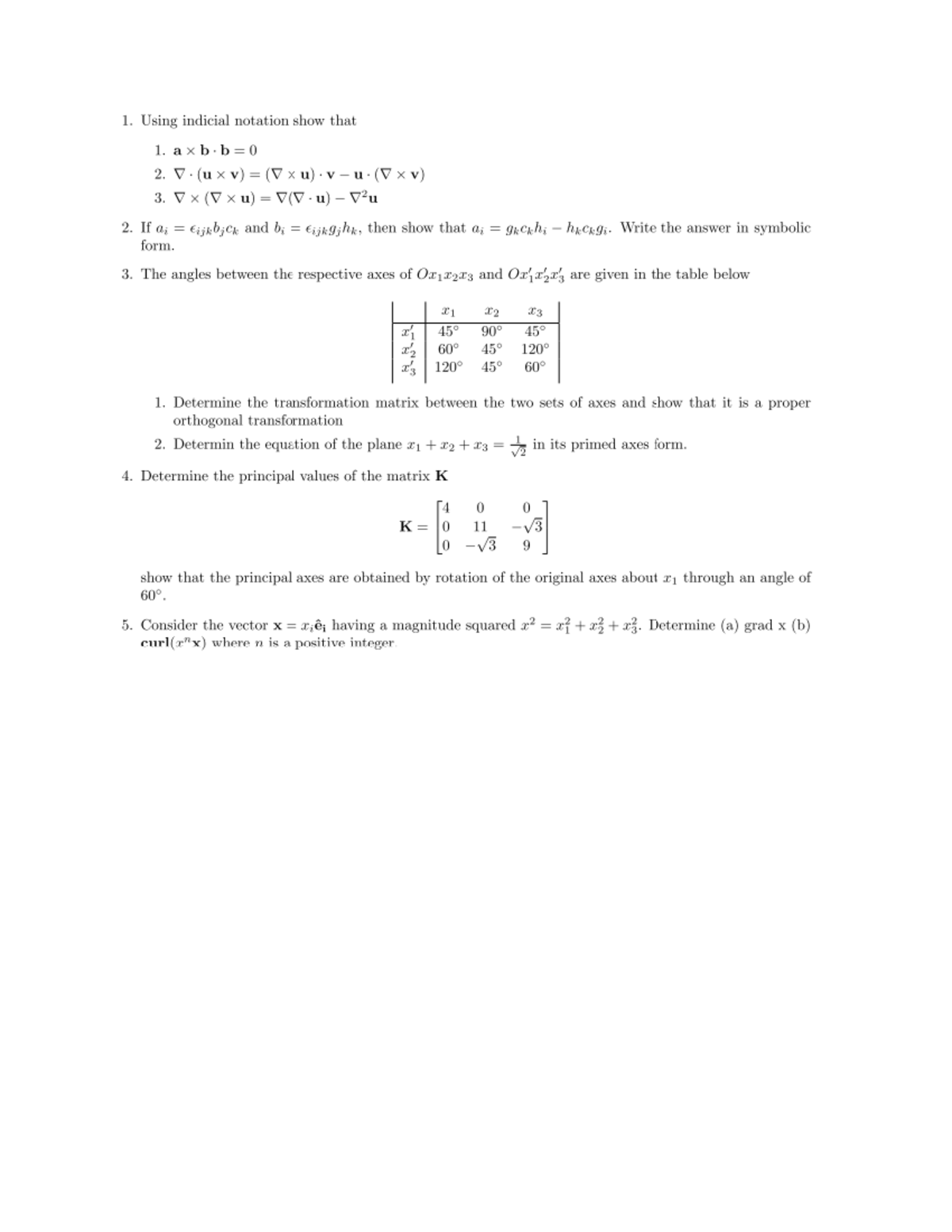 Continum mechanics -assignment - mechanica - Studocu