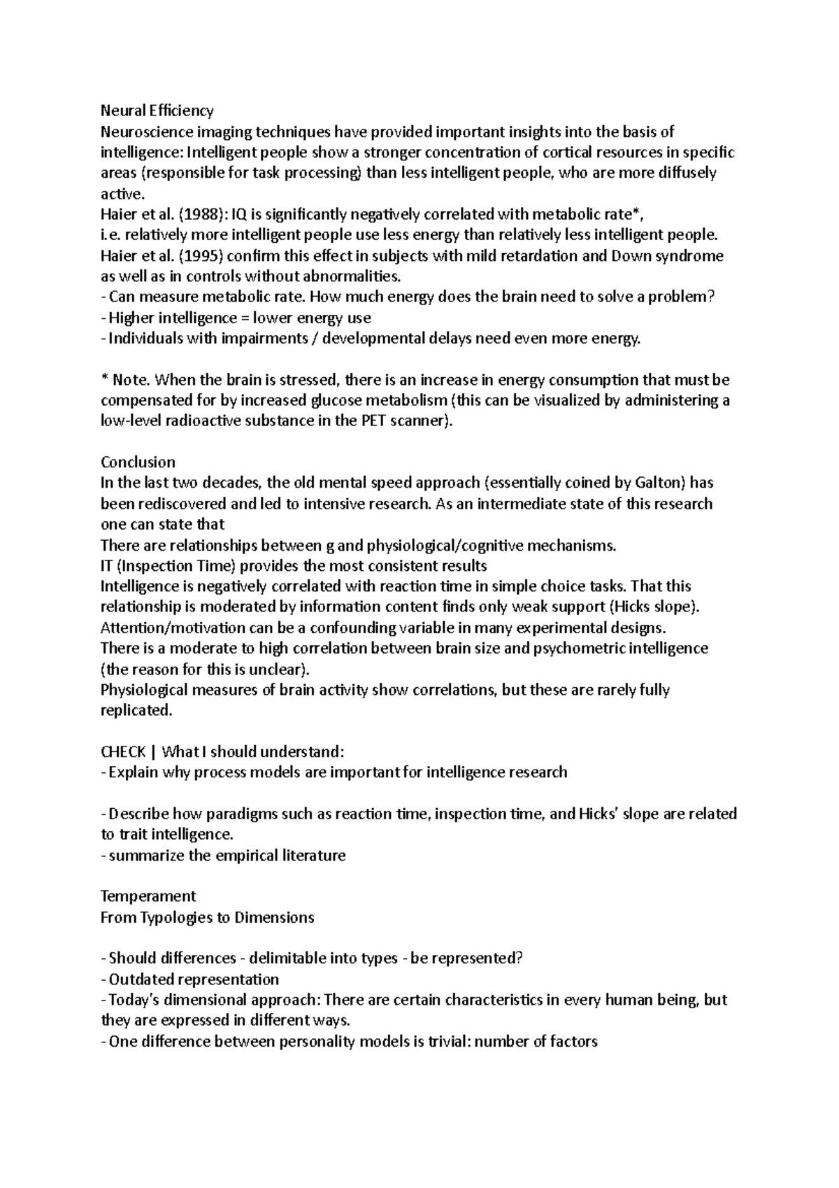 Neural Efficiency - Psychology - Neural Efficiency Neuroscience imaging ...