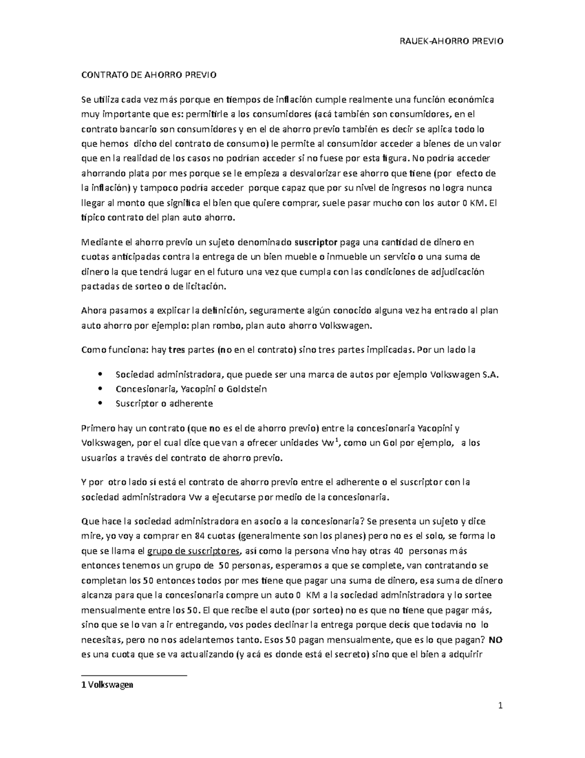 U.11- Contrato DE Ahorro Previo - CONTRATO DE AHORRO PREVIO Se utiliza ...