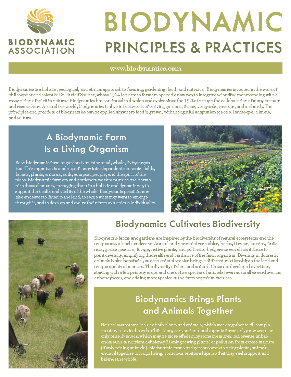 Fact Sheet - Biodynamic Principles and Practices - 2018 Final ...