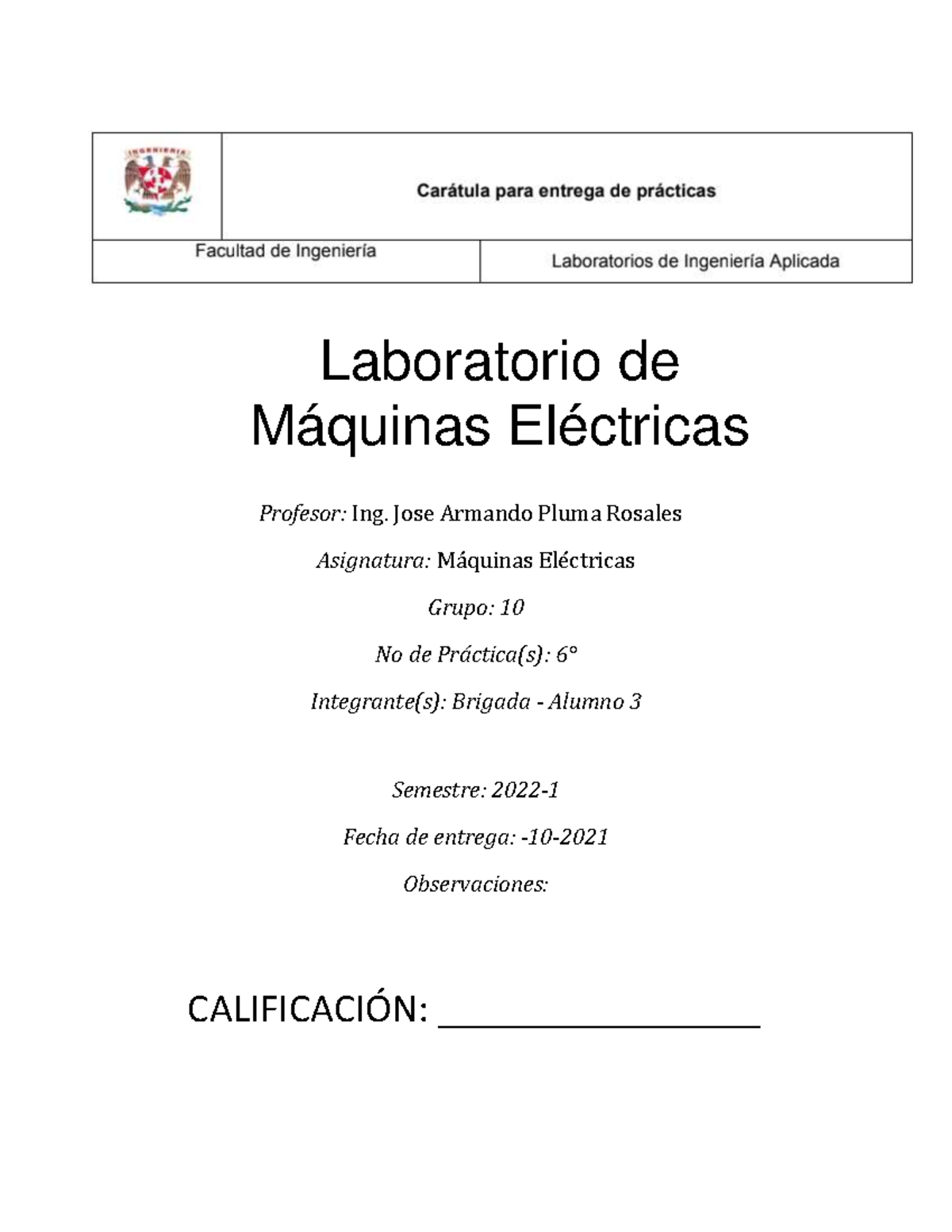 Practica 6 MQ siuuuuisusiusiussiusiusiusiusiusius nnsnsns - Laboratorio de Máquinas Eléctricas ...