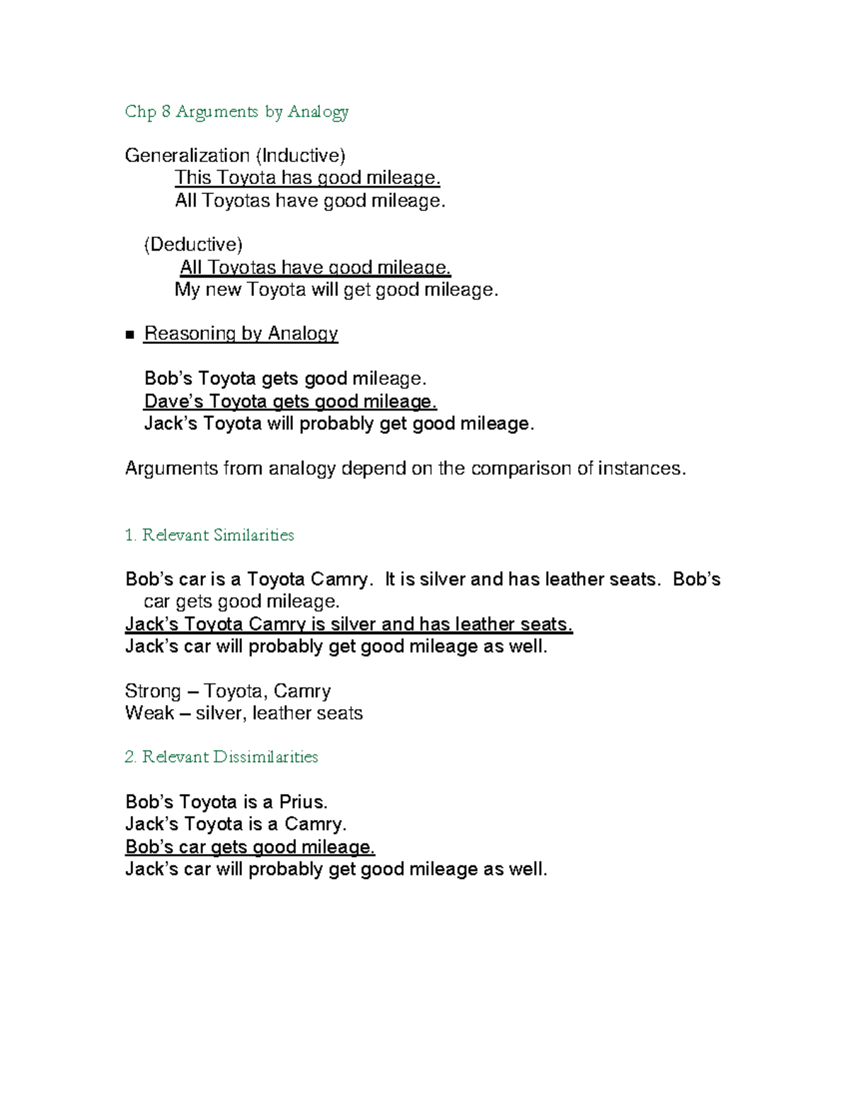 Chp 8 Analogy and Causality - Warning: Popup annotation has a missing or invalid parent ...