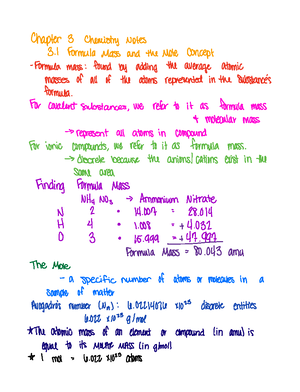 Chem 5 - Oxidation-Reduction and Gas Laws - CHEM 1007 - Studocu