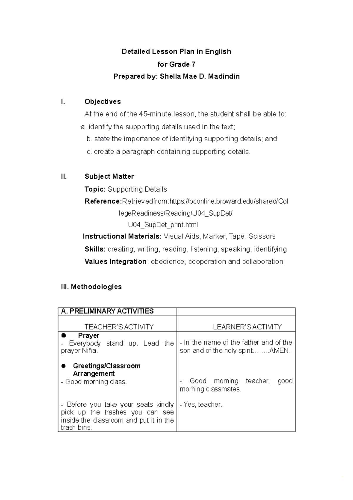 Detailed-lesson-plan-in-english compress - Detailed Lesson Plan in ...