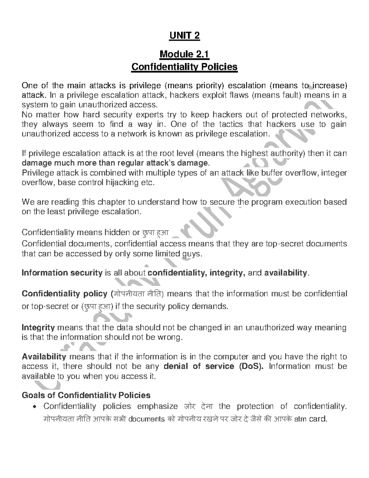CSS Unit 2 Notes - for IT and CSE student 2nd year - UNIT 2 Module 2 ...