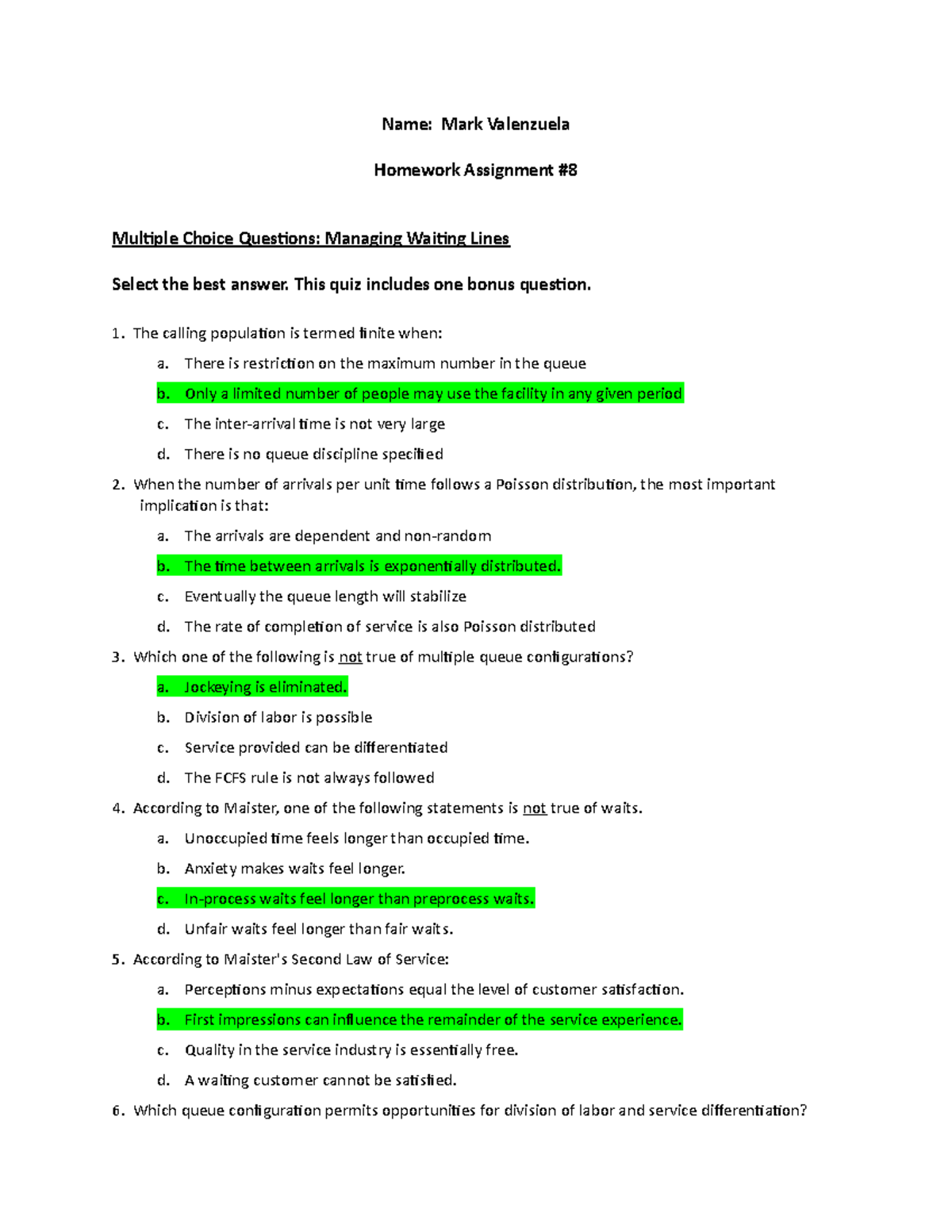 QSO 310 Module 8 Assignment 2 - Name: Mark Valenzuela Homework ...