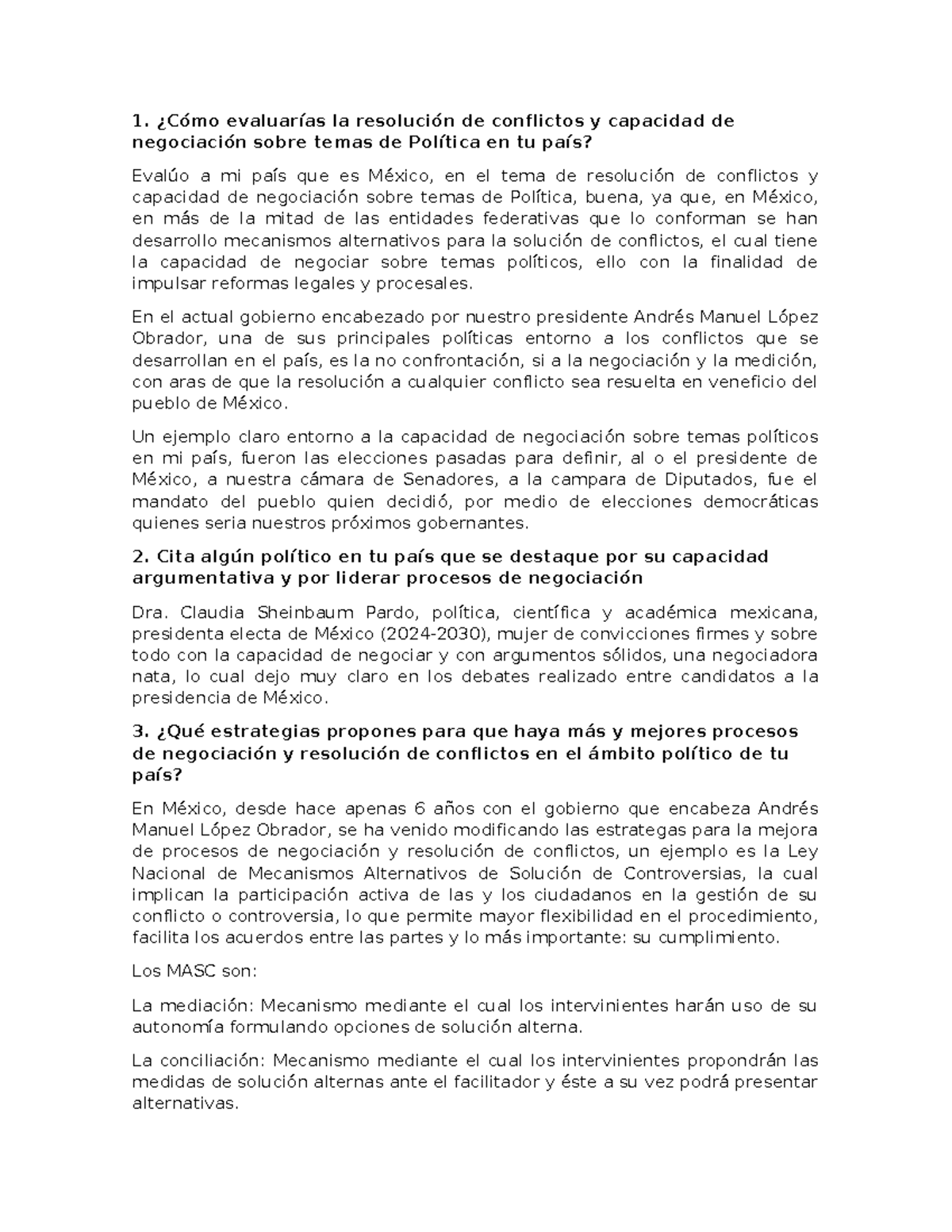 DD040 Técnicas DE Resolución DE Conflictos Y Negociación (Recuperado ...