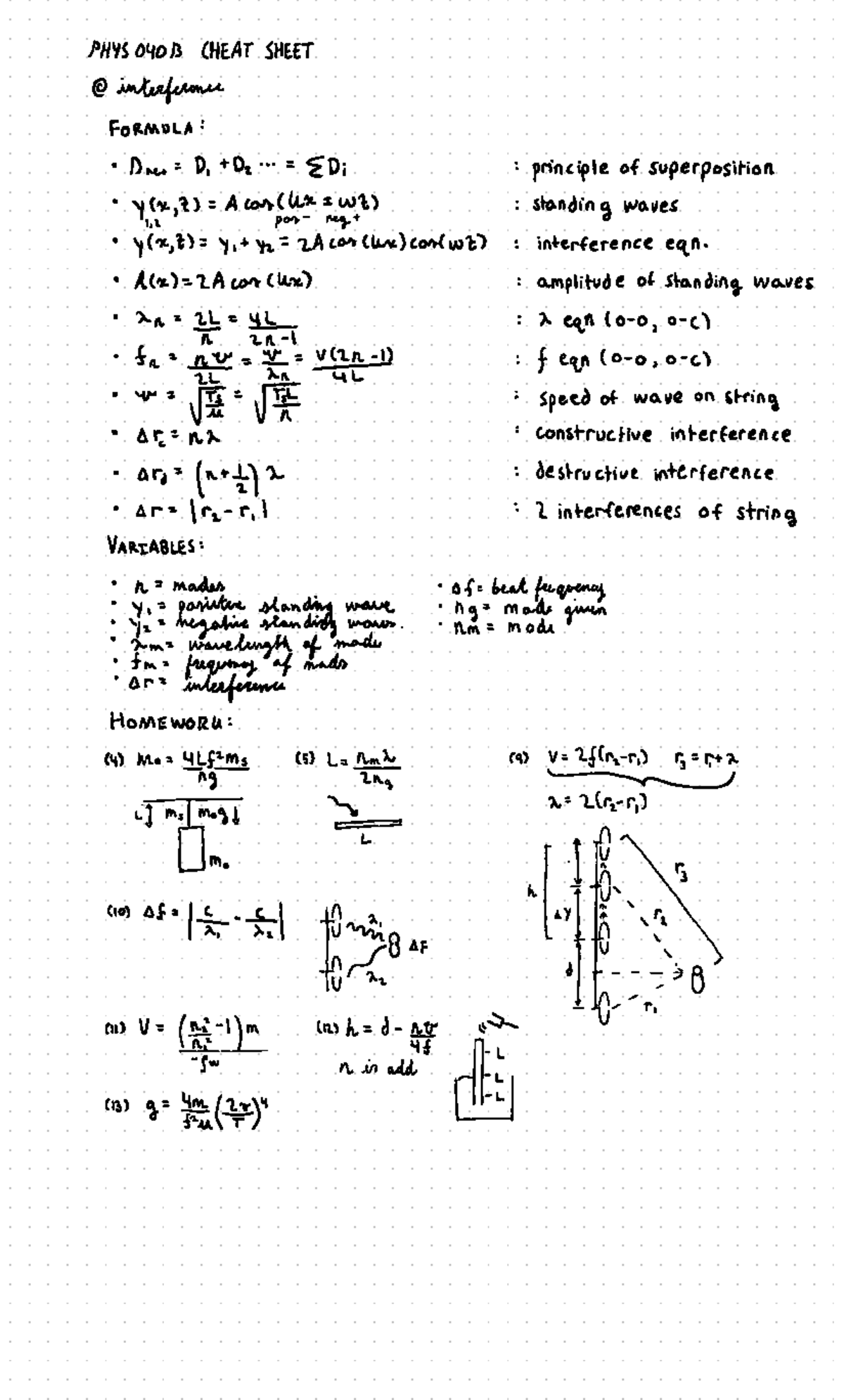 [PHYS 040B] Interference - PHYS040B - Studocu