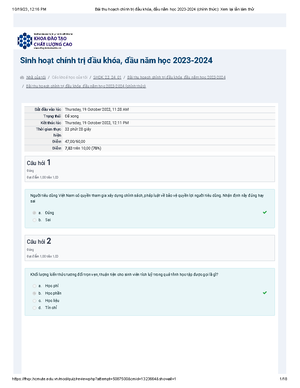 [Solved] Vn dng t tng H Ch Minh v ng Cng sn Vit Nam phn tch vn phng v chng - Tư tưởng Hồ Chí ...