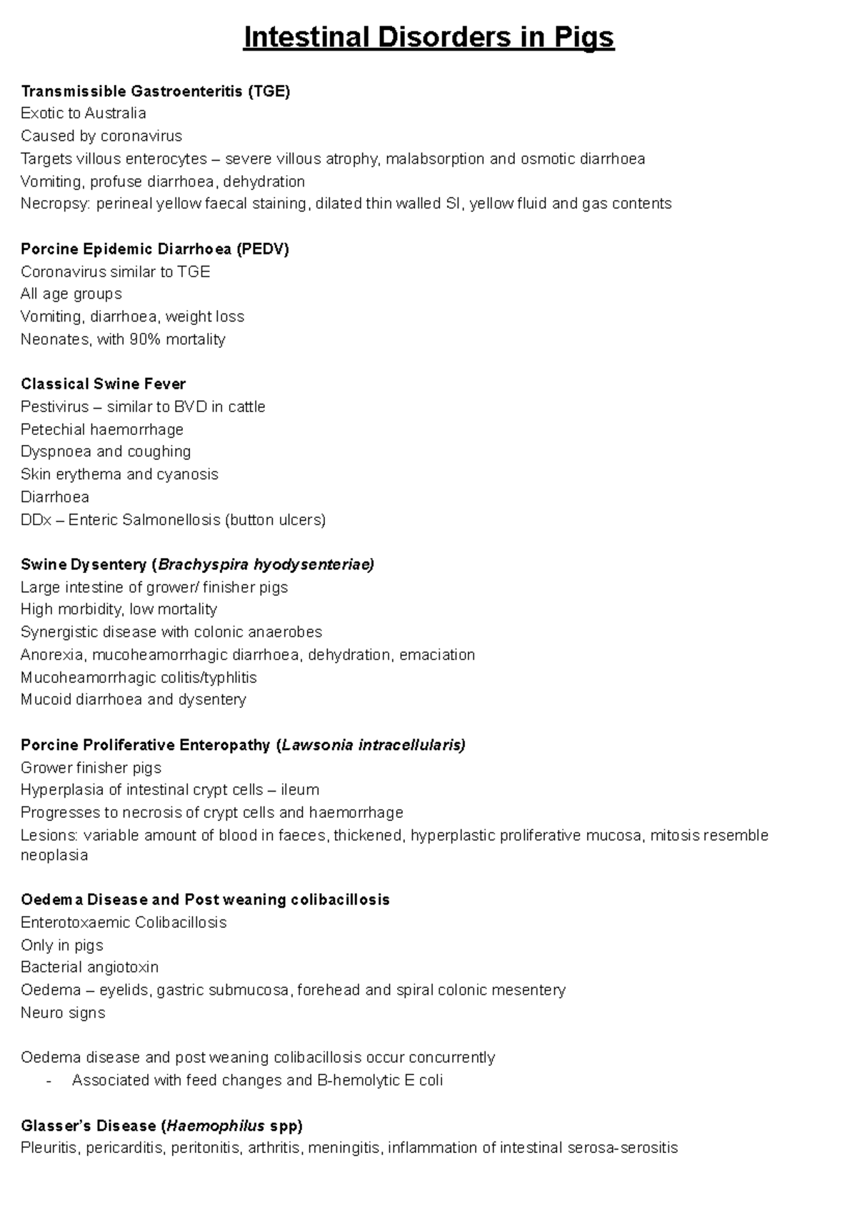 9. Intestinal Disorders in Pigs - Intestinal Disorders in Pigs ...