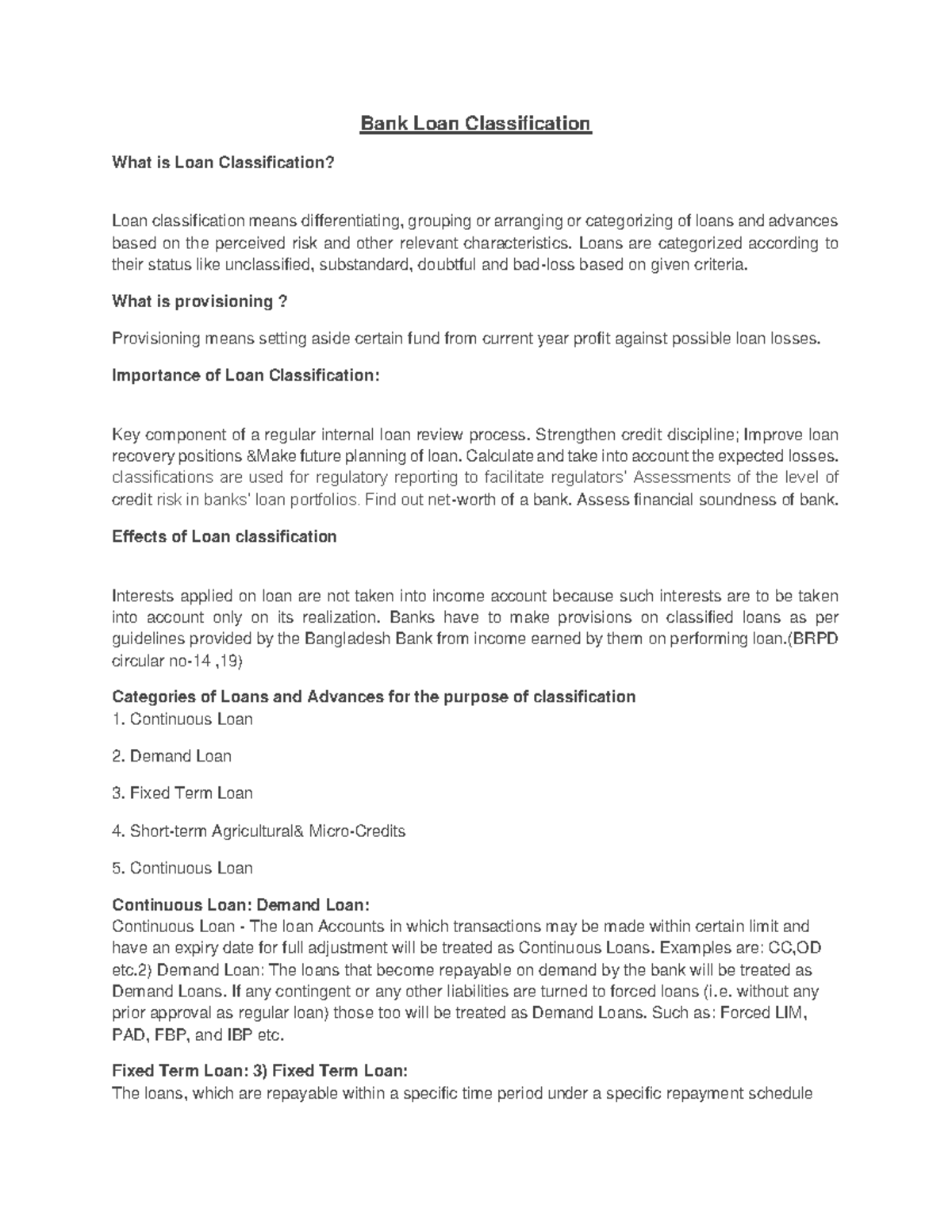 Loan-classification - Important - Bank Loan Classification What is Loan ...