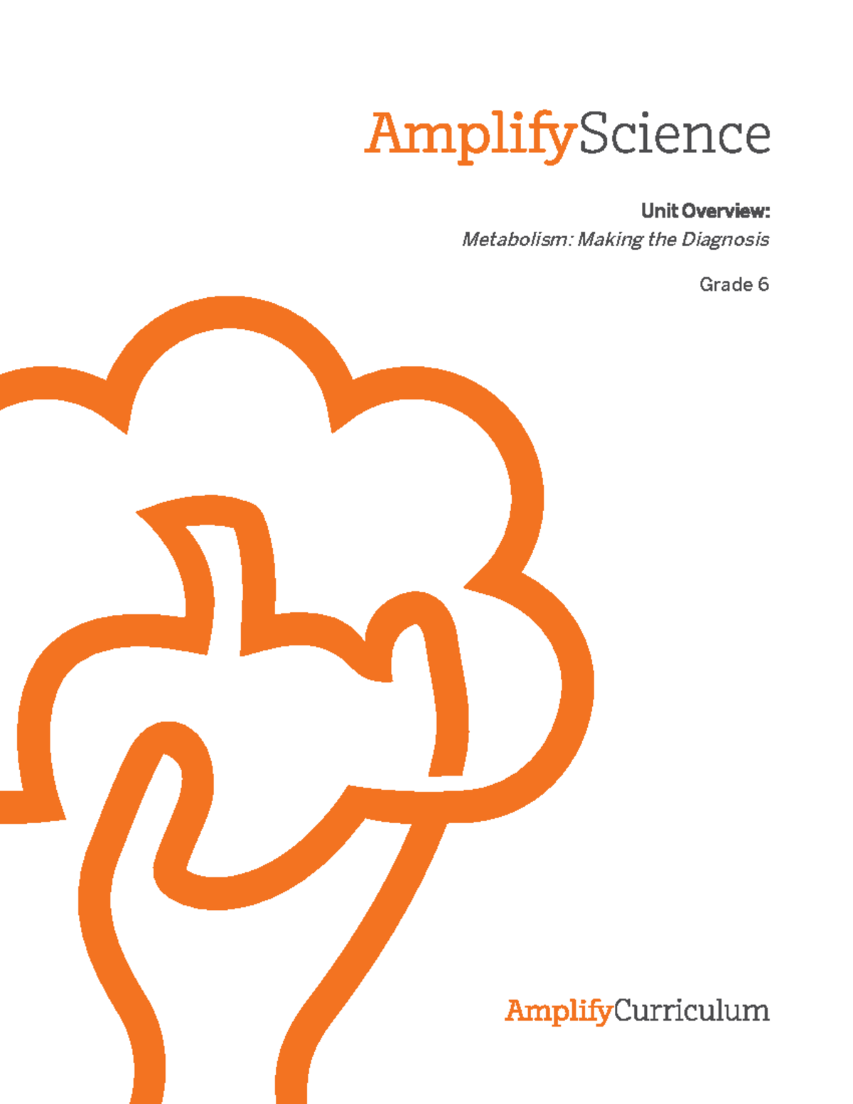 10 c Sample Middle School Science Unit 0 - Unit Overview: Metabolism ...