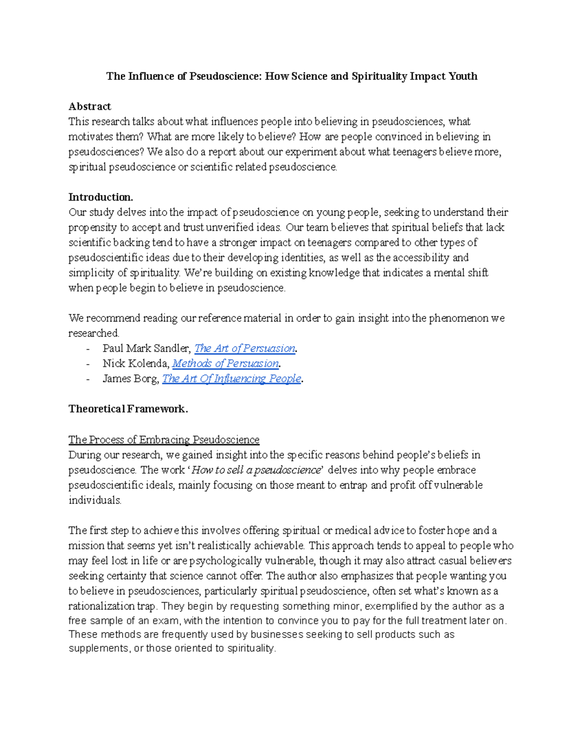 ST Evidence 2 - Evidencia 2 de Scientific Thought - The Influence of ...