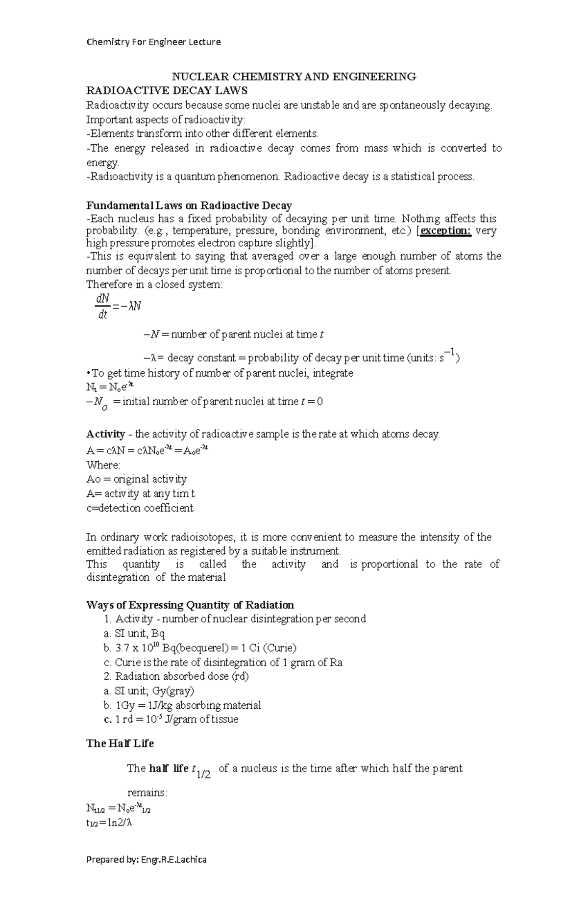 Nuclear Revise 1 - These are my files in chemistry, thank you ...