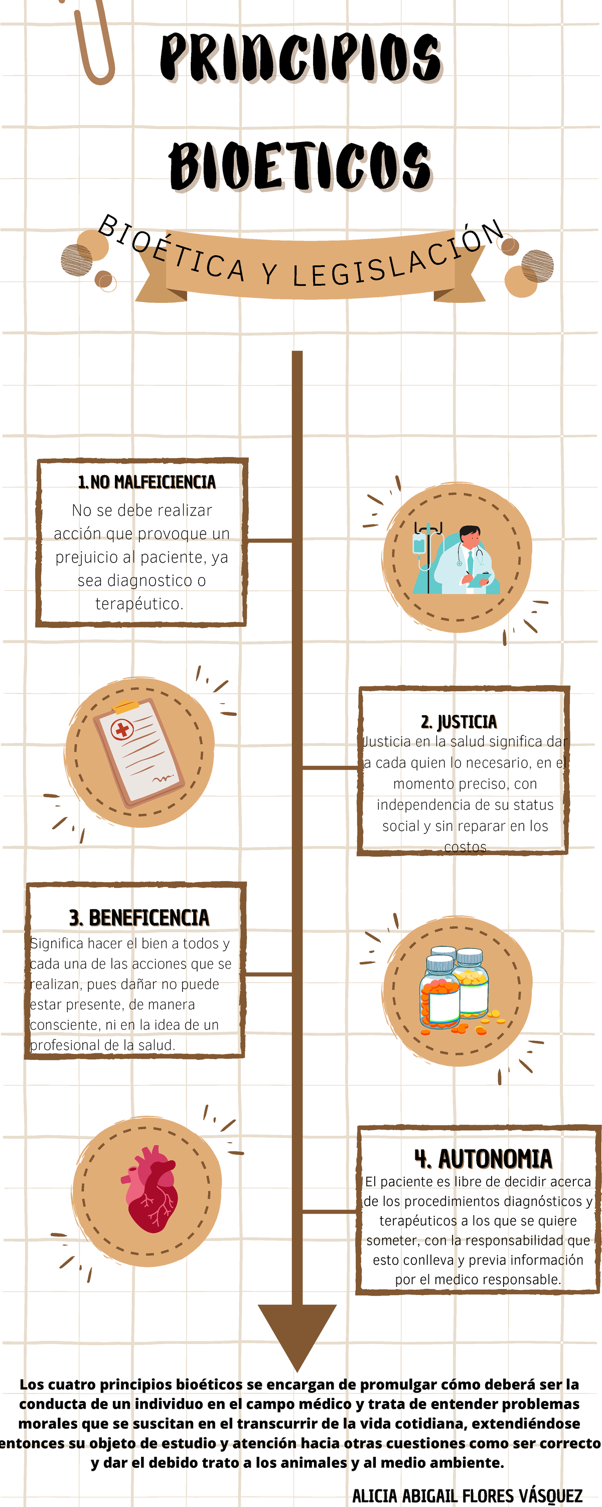 Infografía Bioética y legislación - PRINCIPIOSPRINCIPIOS BIOETICOS ...