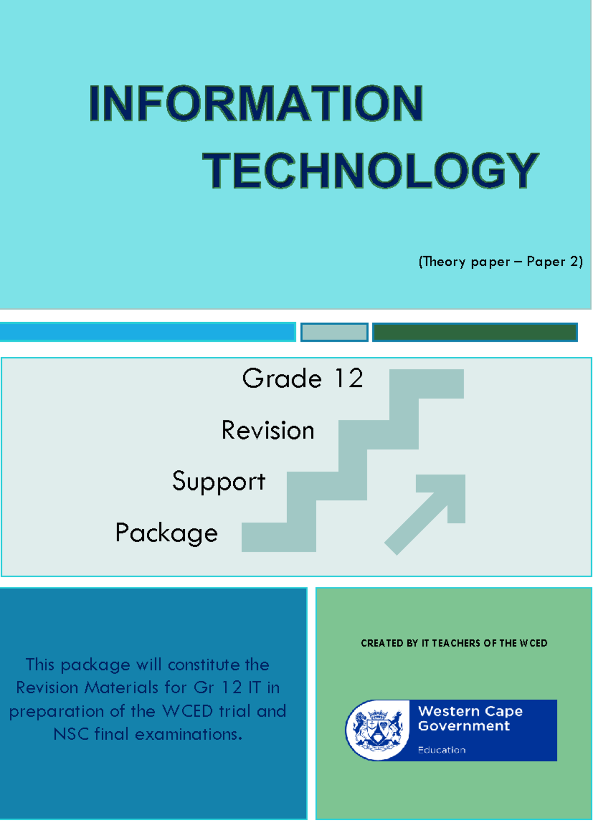 IT Theory Grade 12 revision materials Term 3 2020 - (Theory paper ...