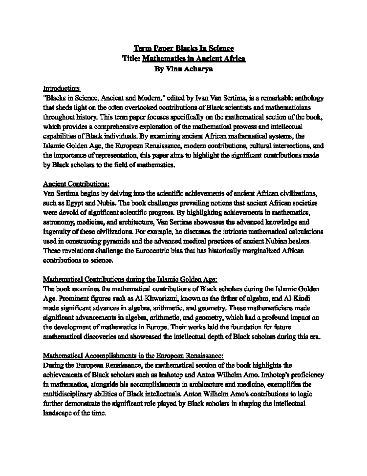 Term Paper Final - ENG 3321 - Studocu