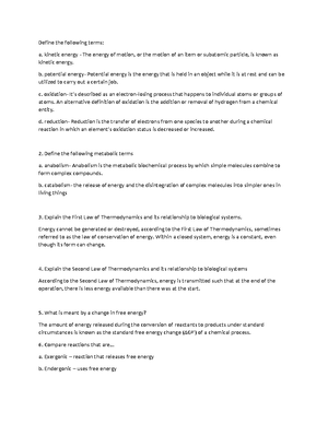 Protein Analysis Data lab - Protein Analysis Lab Worksheet Provide a ...