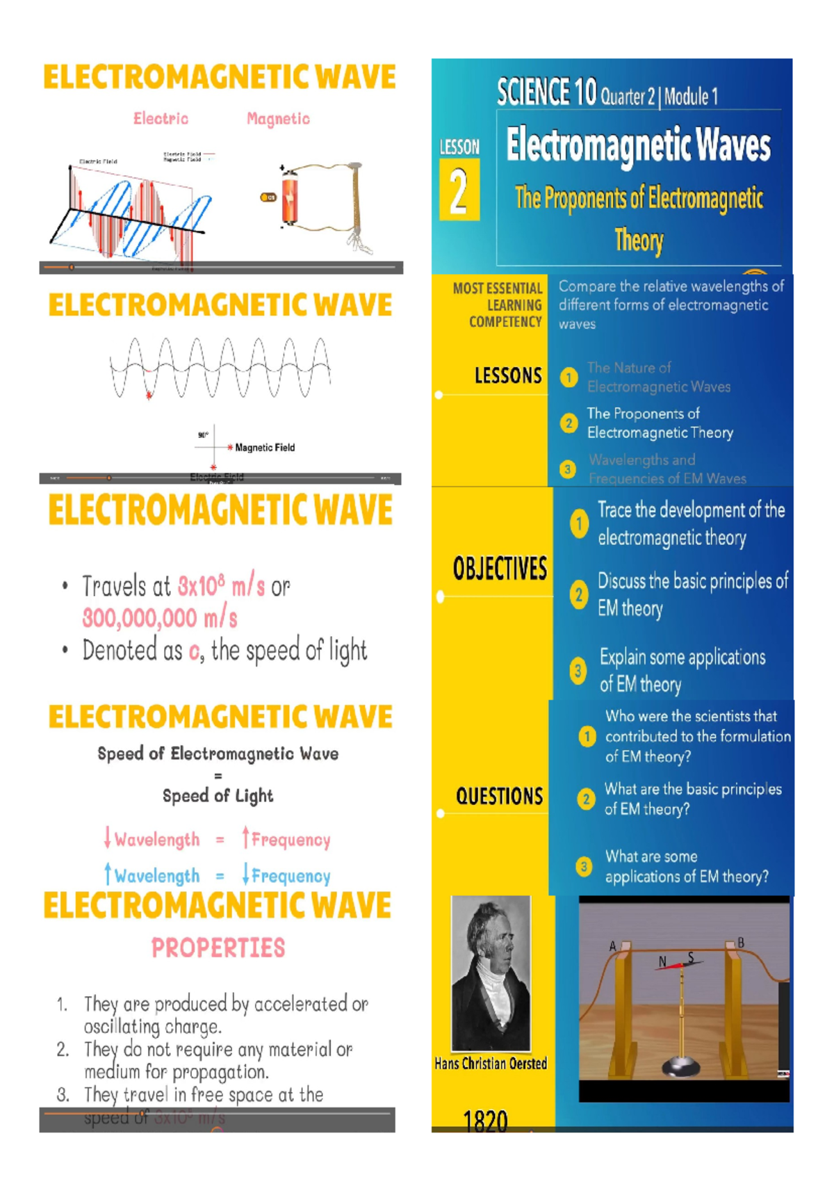 Electromagnitic-Waves - jhs science 10 - Studocu