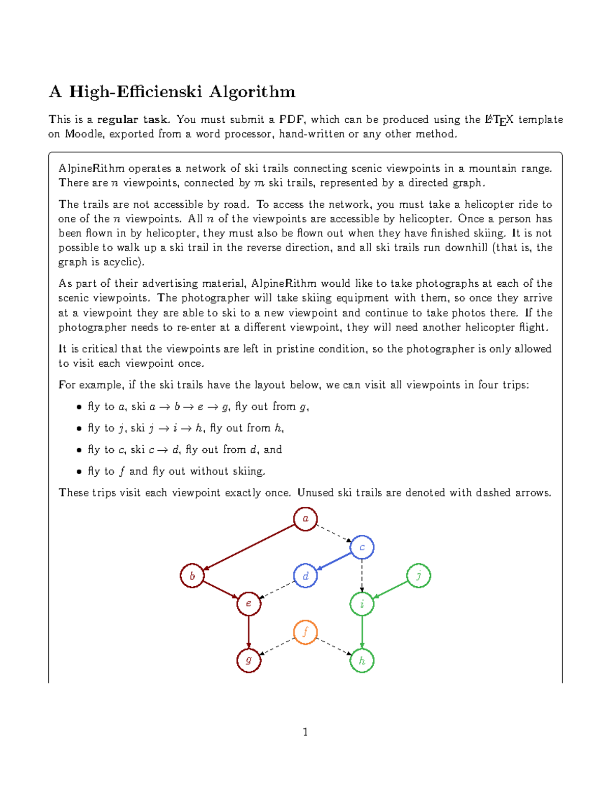 COMP3121 9101-4.13 [HD] (R) - A High-Efficienski Algorithm This is a regular task. You must ...