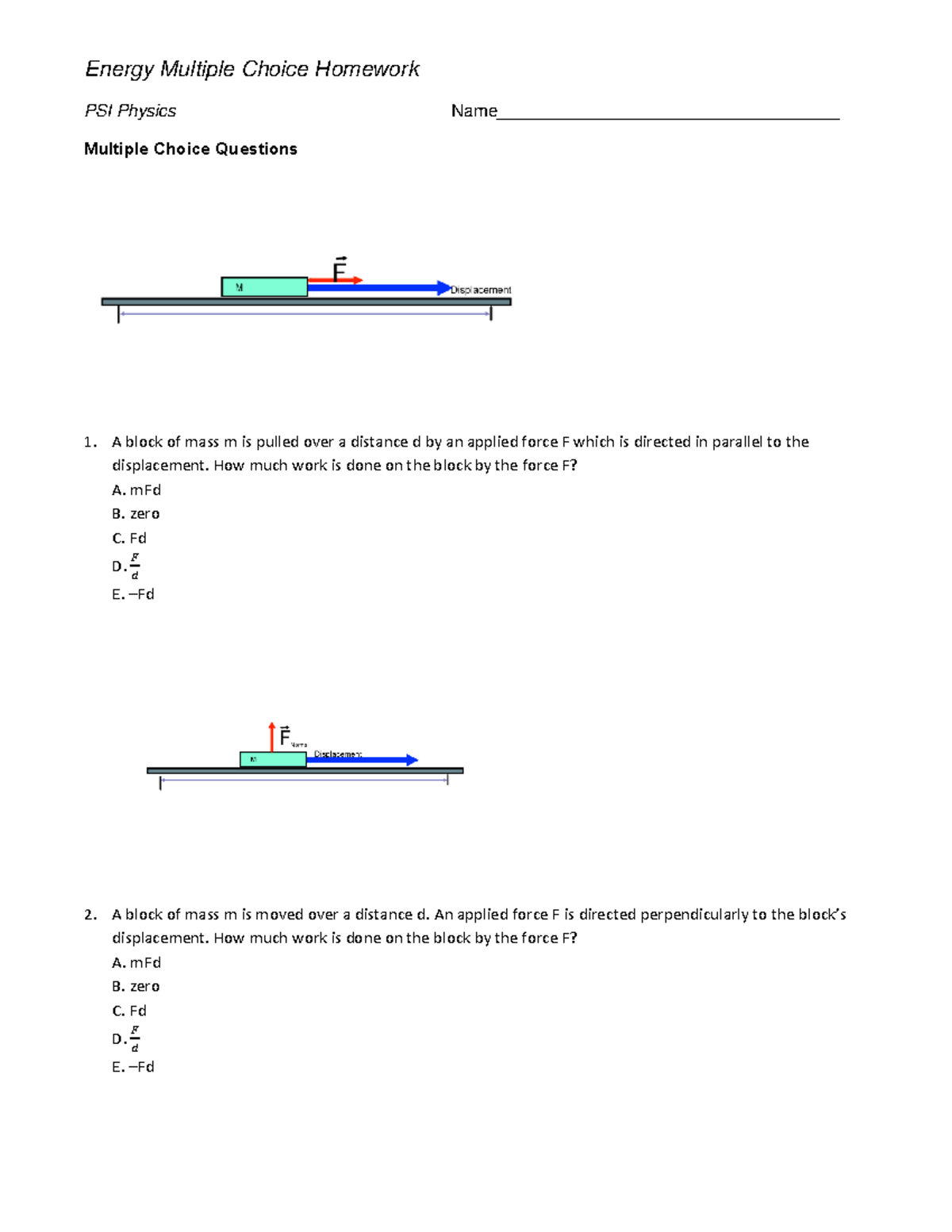 Abp energy-multiple-choice 2019-11-14 - Energy Multiple Choice Homework ...
