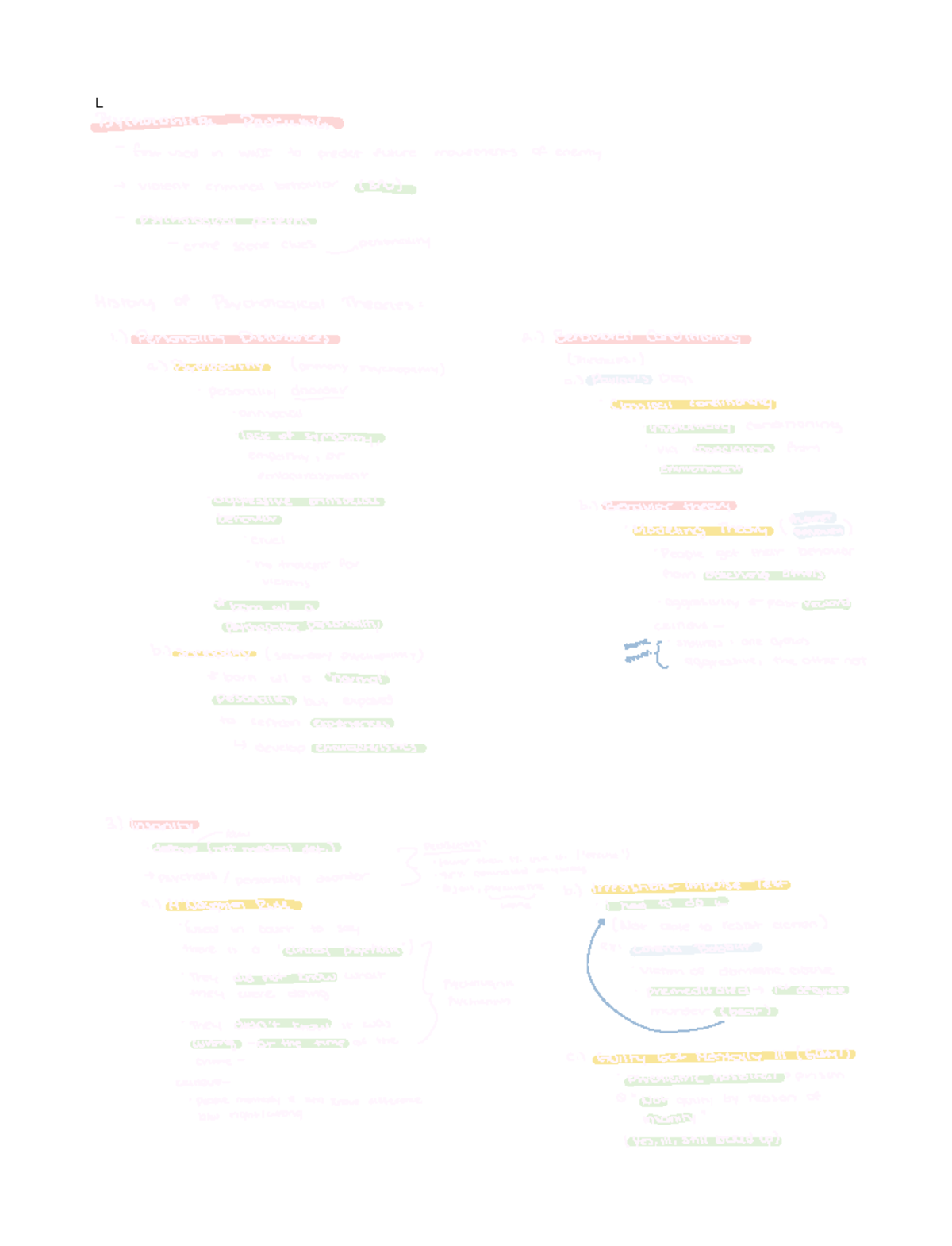 Ch 6 psychological and psychiatrical foundations of criminal behavior ...