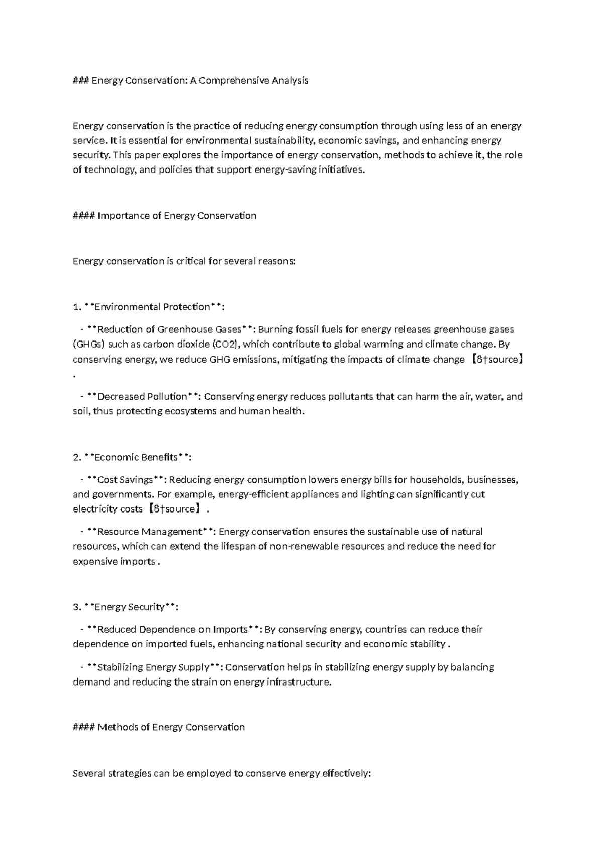 Energy Conservation - 1234567890 - Energy Conservation: A Comprehensive ...