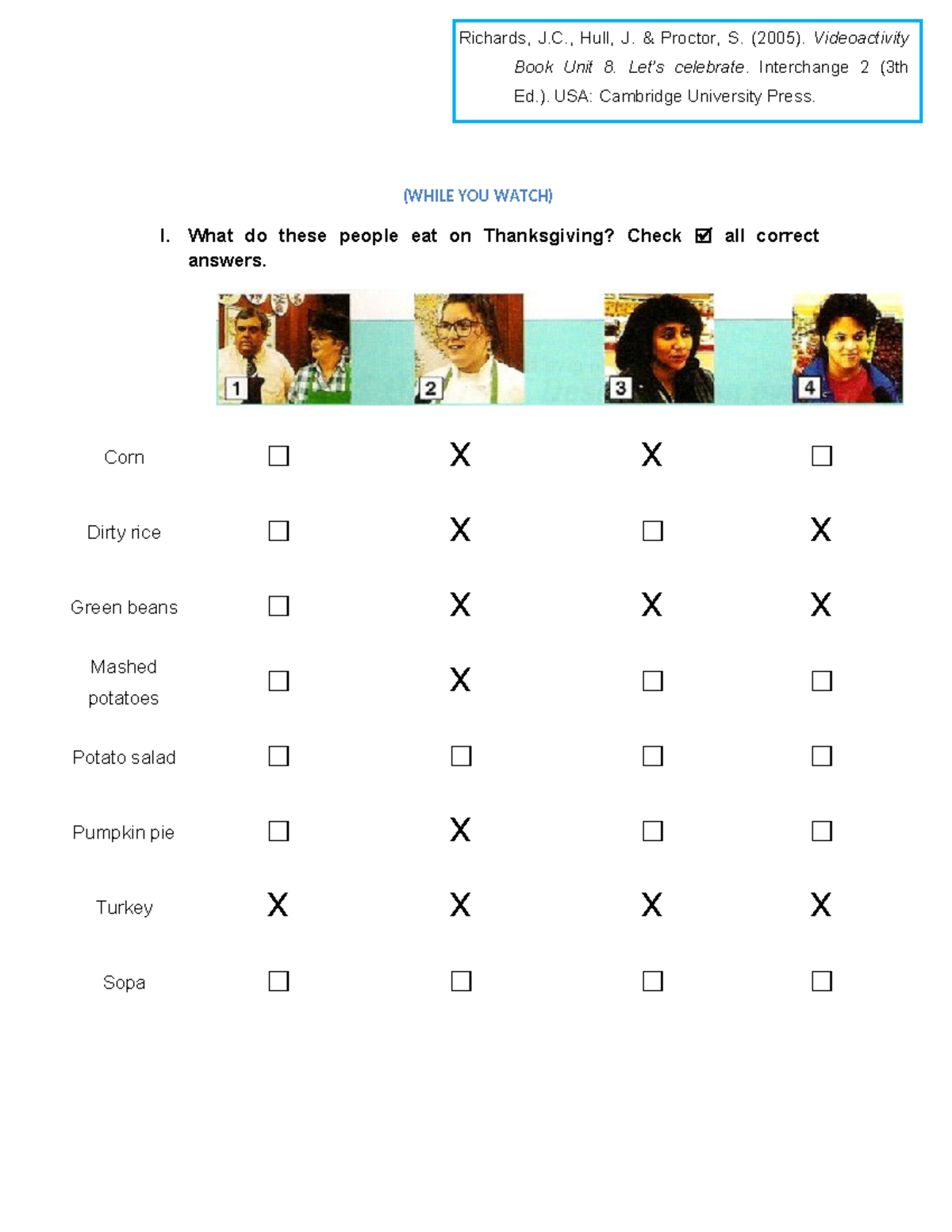 Celebrations s4a3 - CELEBRACIONES - Inglés III - (WHILE YOU WATCH) I ...