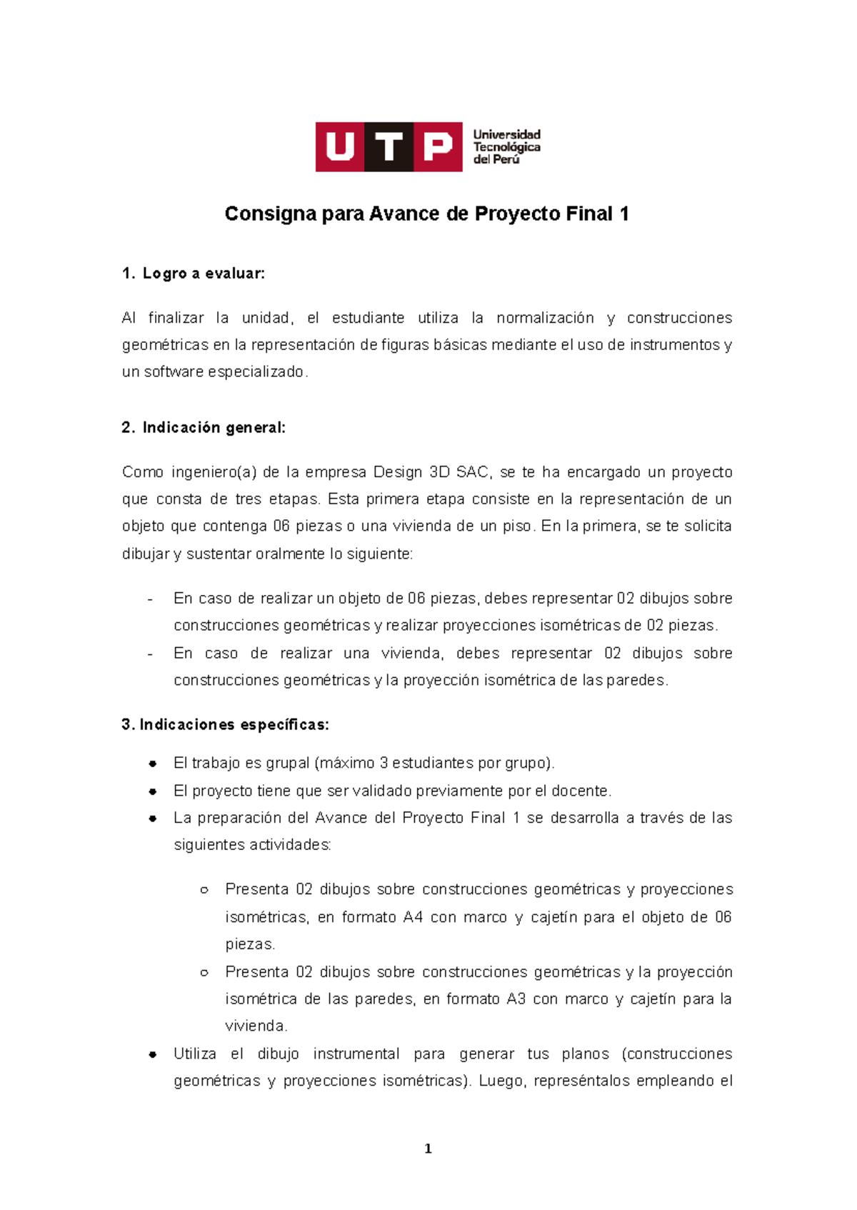 Consigna-avance-de-proyecto-final-1-1 compress - Consigna para Avance de Proyecto Final 1 Logro ...