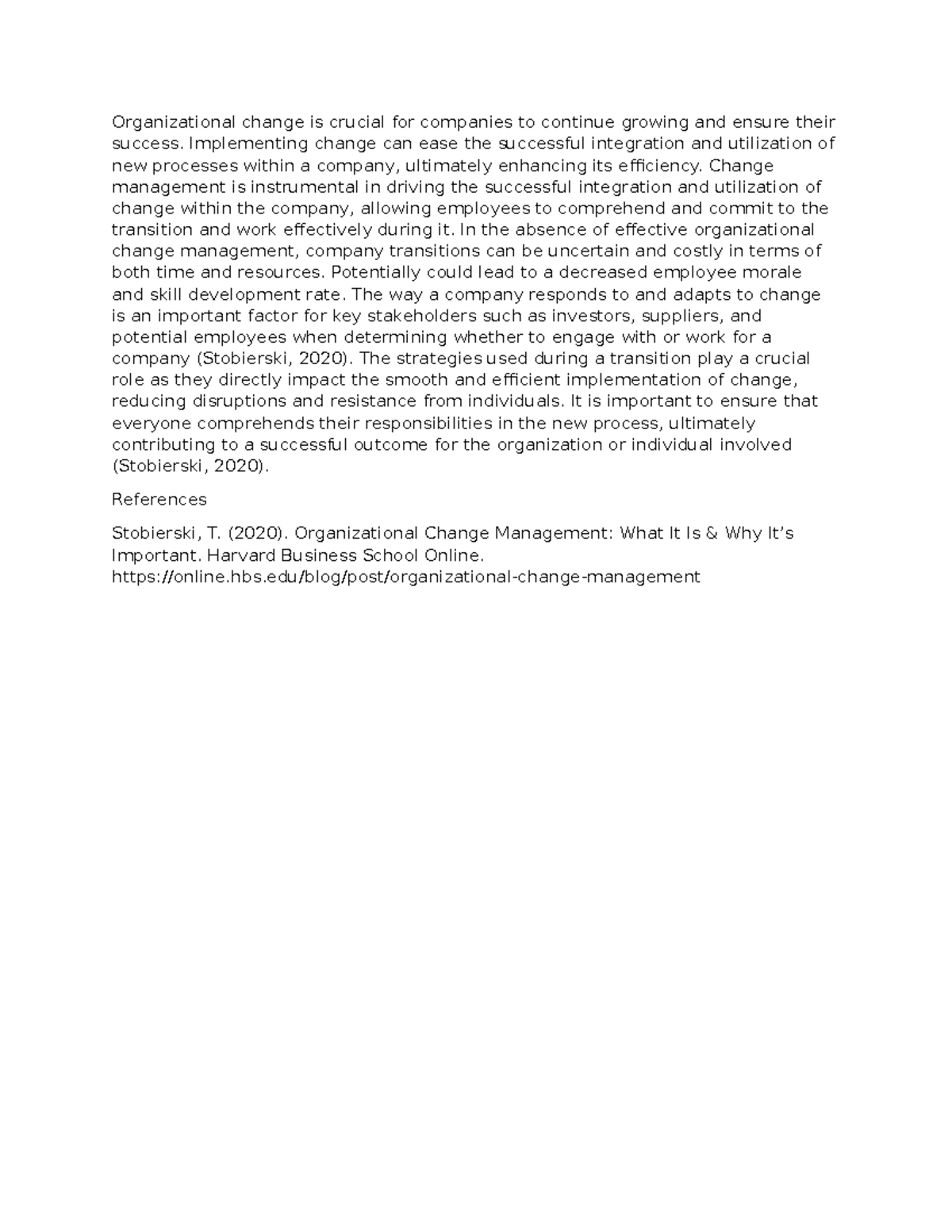 Discussion 1 - MKT500 - SNHU - Studocu