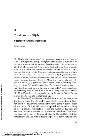 WEE Rereading the Monstrous Feminine in the Millennial Japanese Horror ...