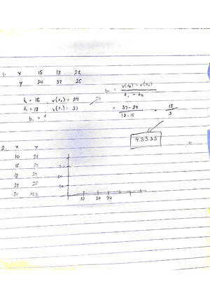 Quadratic Regression - Warning: TT: undefined function: 32 Numerical MethodsBy Carlos - Studocu