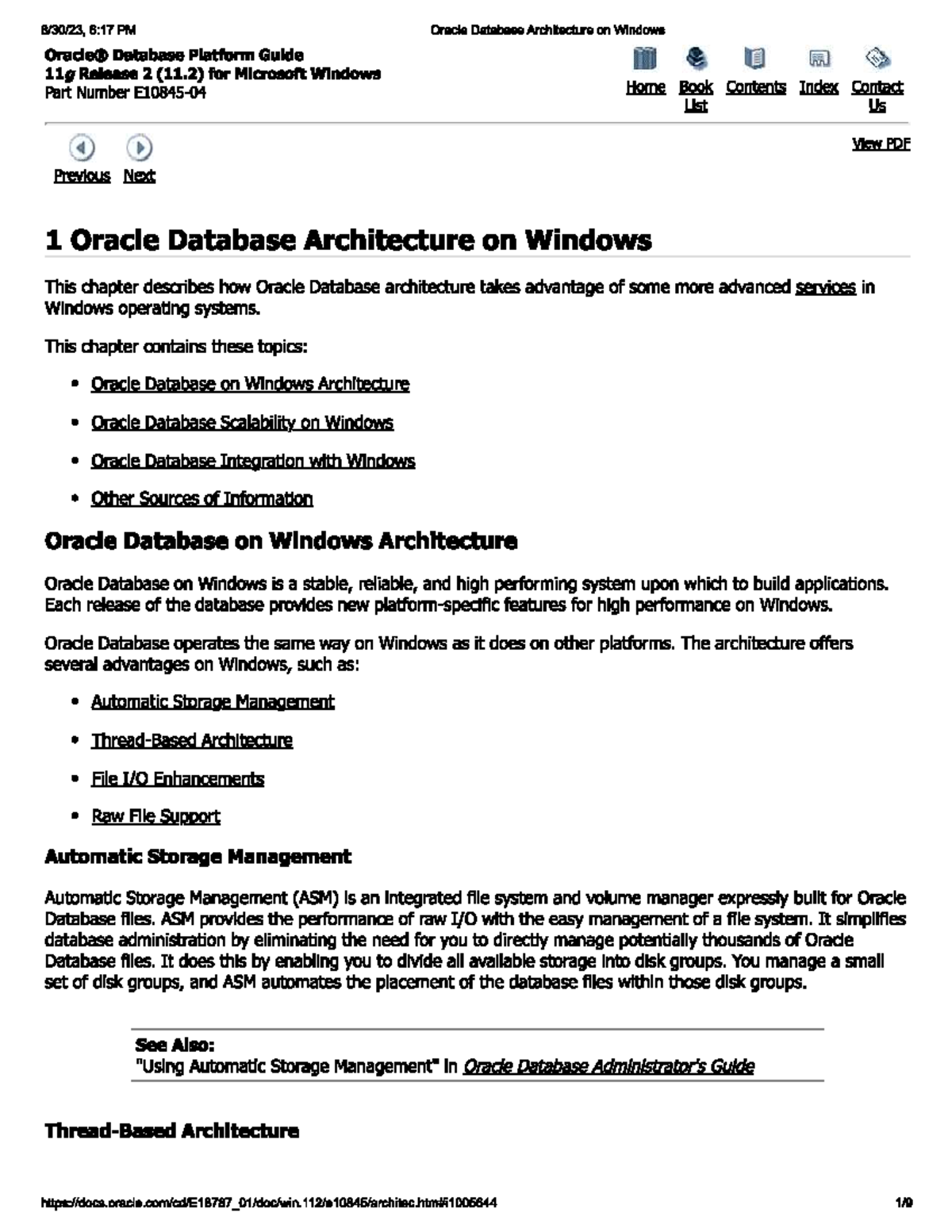 Oracle 2 - n/a - Studocu