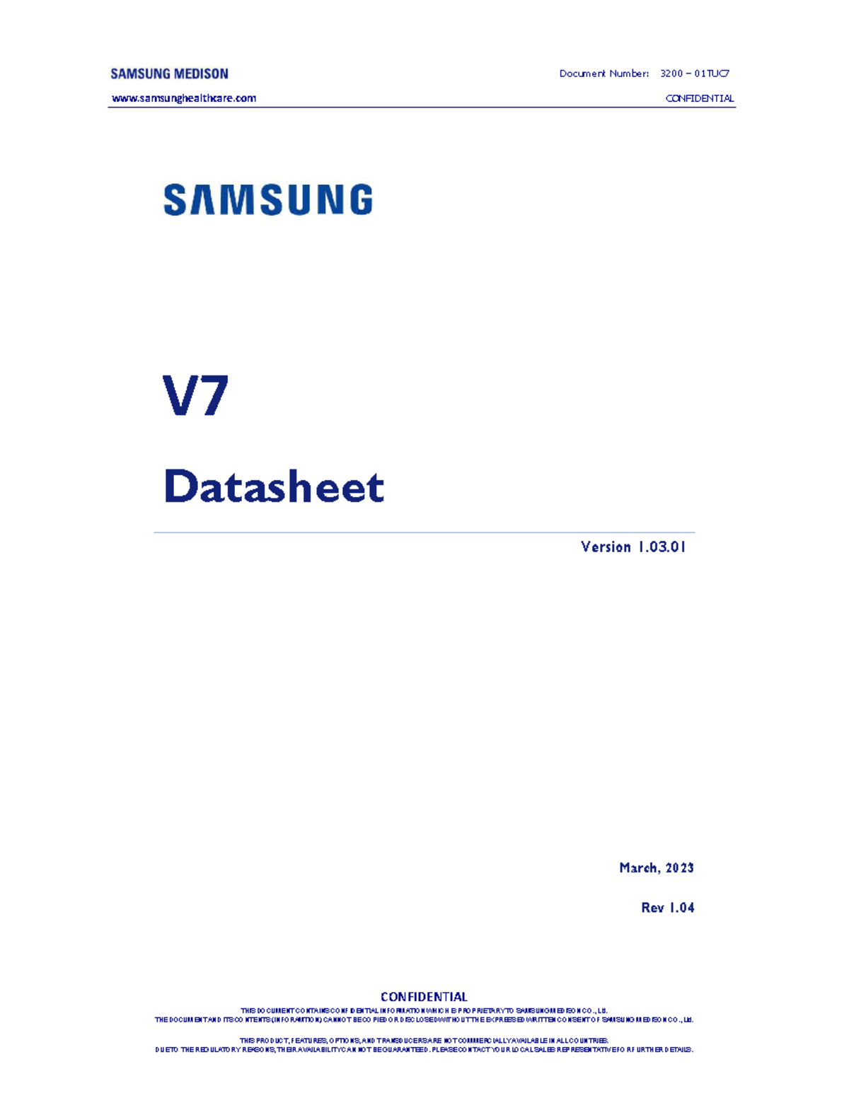 Samsung 3D 4D 5D Ultrasound Machine v7 - PDF Catalogue ...