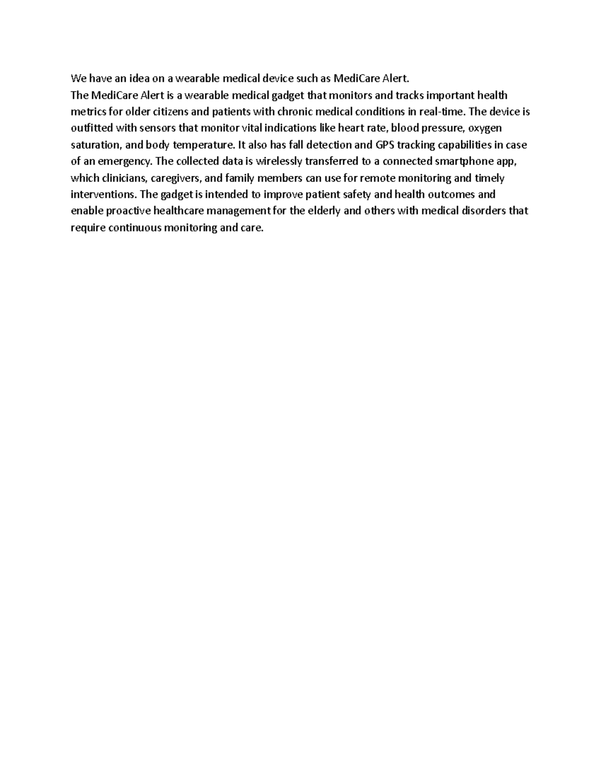 Project abstract submission bmes588 - We have an idea on a wearable ...