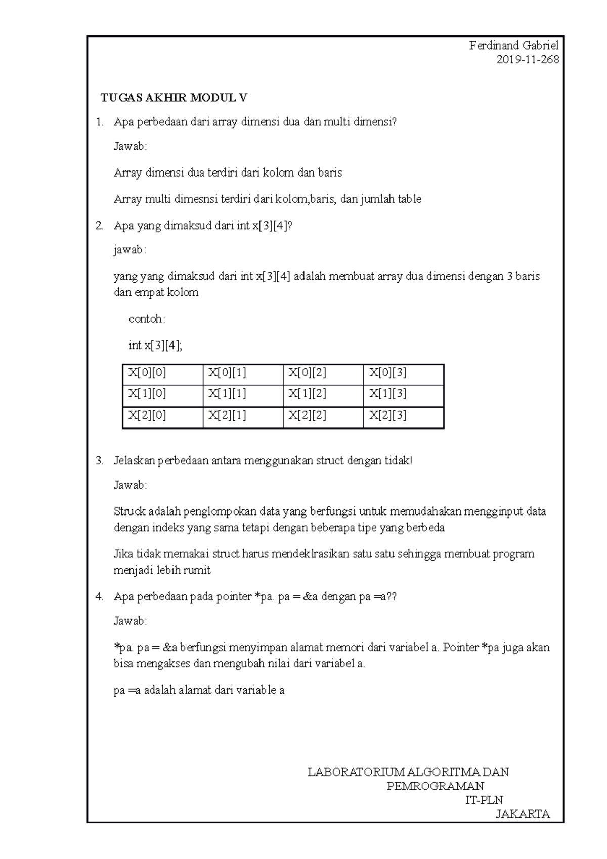 Ferdinandgabriel-2019 11268-TA2 - 2019-11- TUGAS AKHIR MODUL V Apa ...
