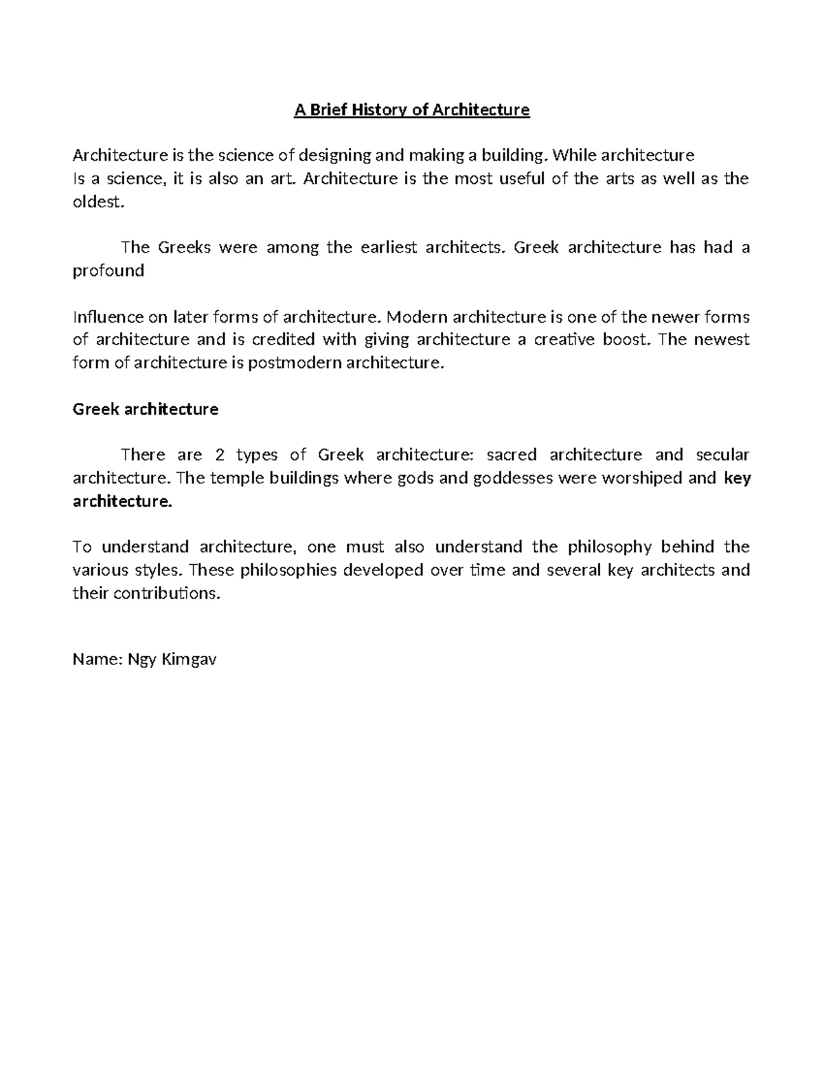 A Brief History of Architecture - A Brief History of Architecture ...