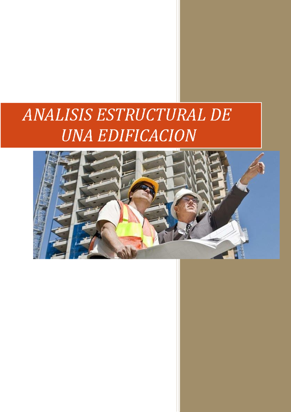 346859385 Informe Analisis Estructural DE UNA Edificacion docx ...